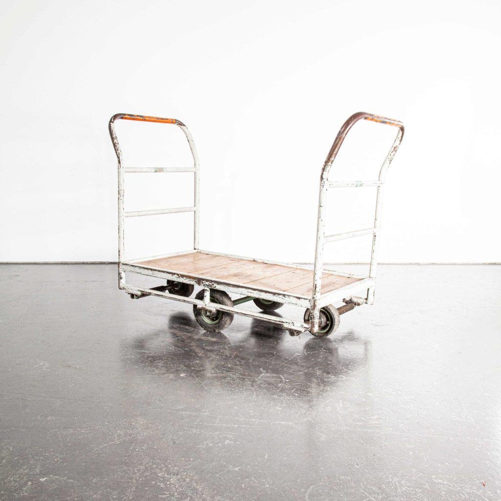 French Industrial Trolley from Tricotage Marmoutier, France, 1950s for ...