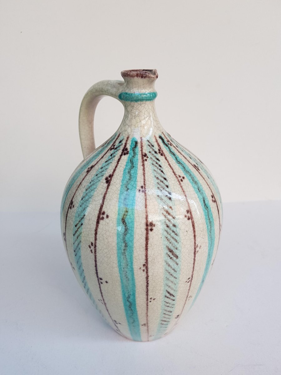 Vintage Ceramic Vase by Wilhelm Kagel, 1960s for sale at Pamono