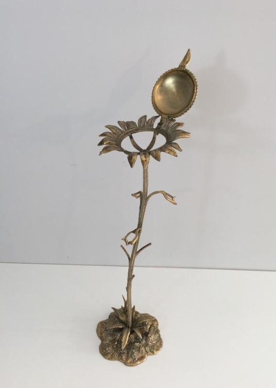 Bronze Sunflower, France, 1960s for sale at Pamono