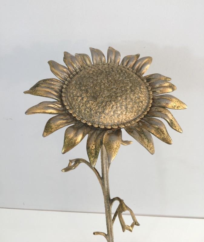 Bronze Sunflower, France, 1960s for sale at Pamono