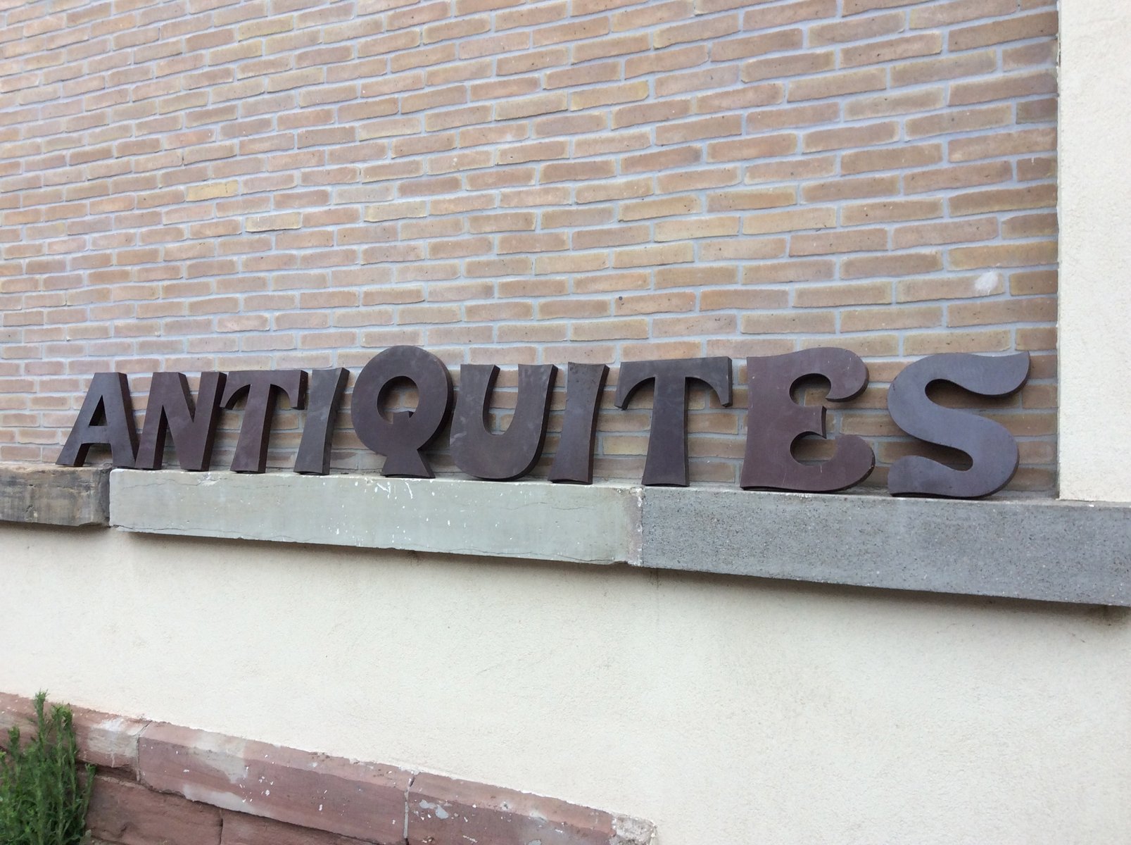 Antique French Store Sign, 1950s for sale at Pamono