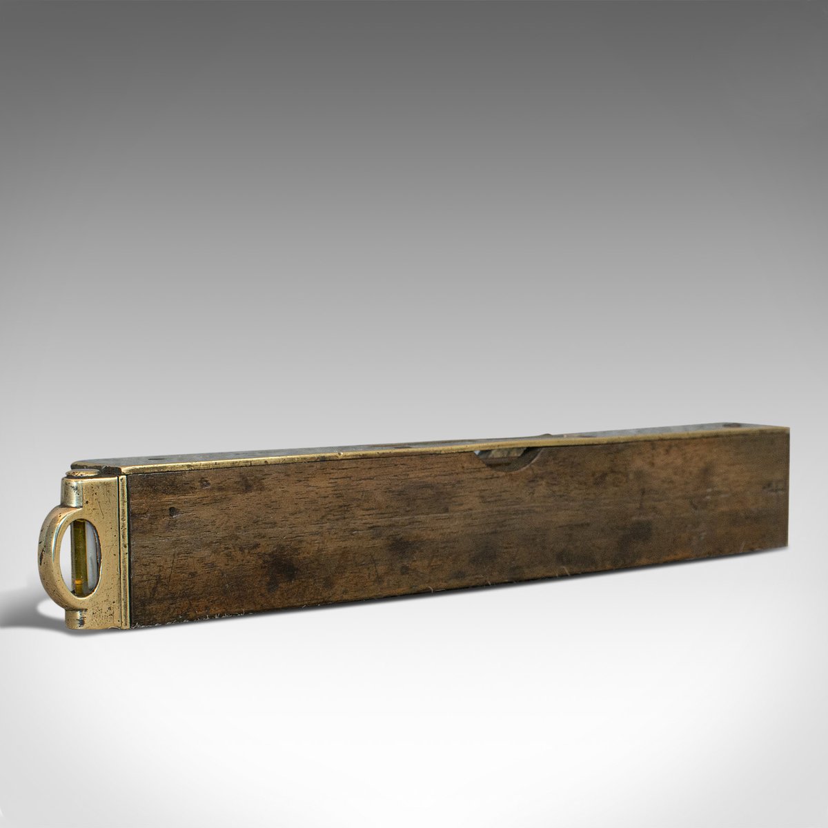 Antike Viktorianische Englische Messing & Palisander Master Craftsmans ...