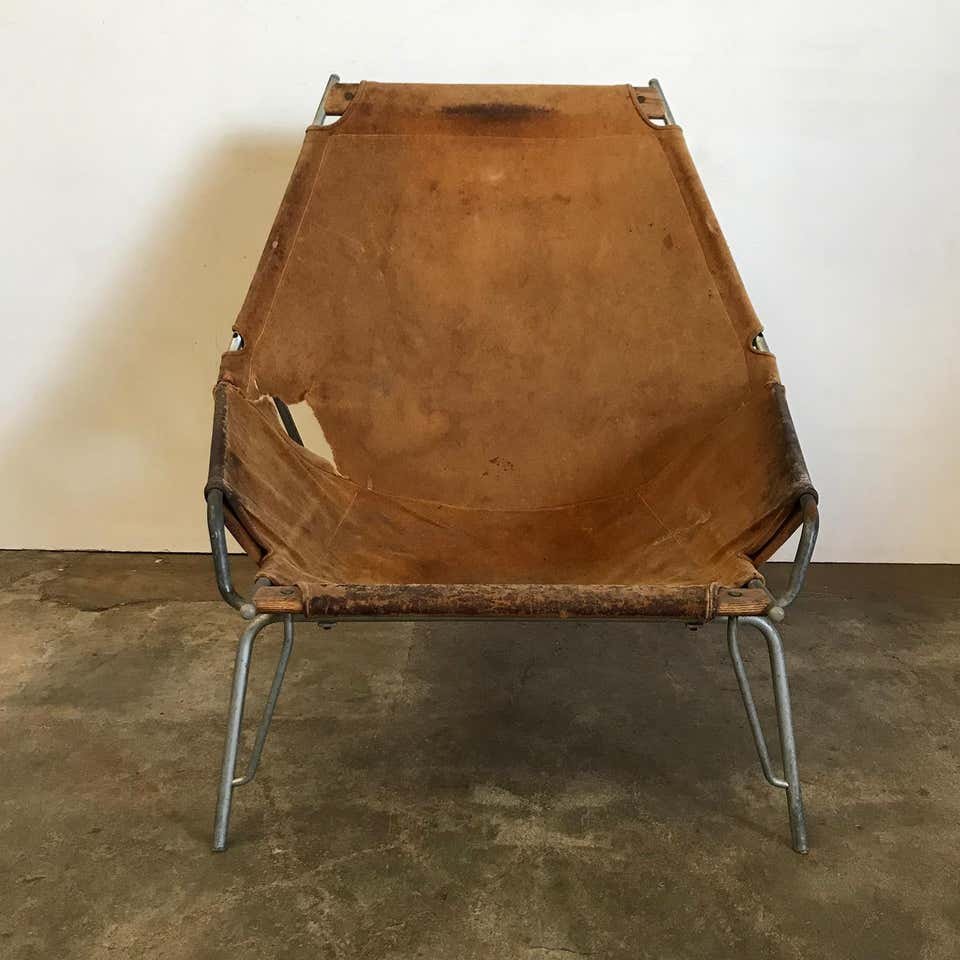 Fauteuil Suede Modèle J361 par Erik Ole Jørgensen pour Bovirke, 1960s en vente sur Pamono