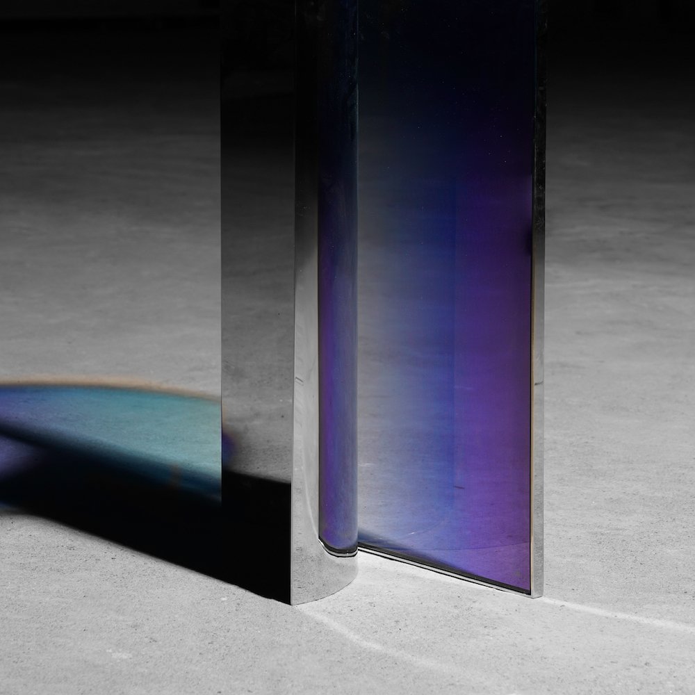 Null Round Side Table by Studio Buzao for sale at Pamono