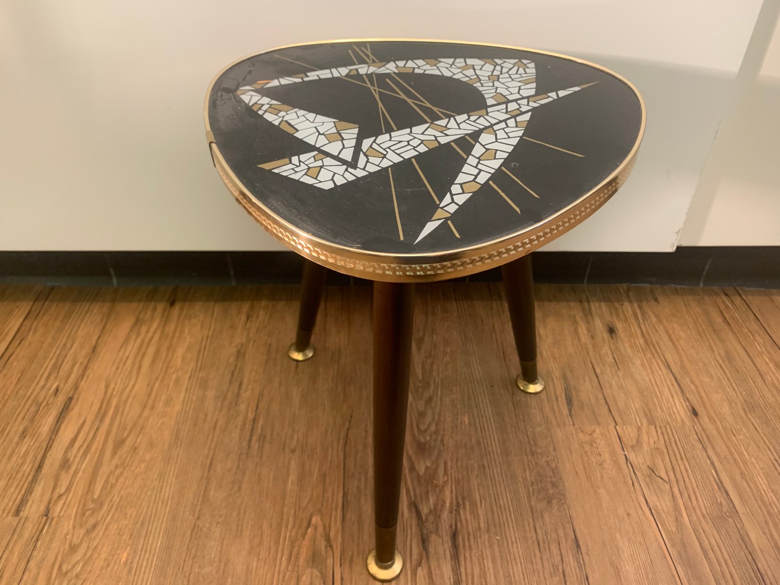 Kidney-Shaped Flower Table or Plant Stand, 1950s for sale at Pamono