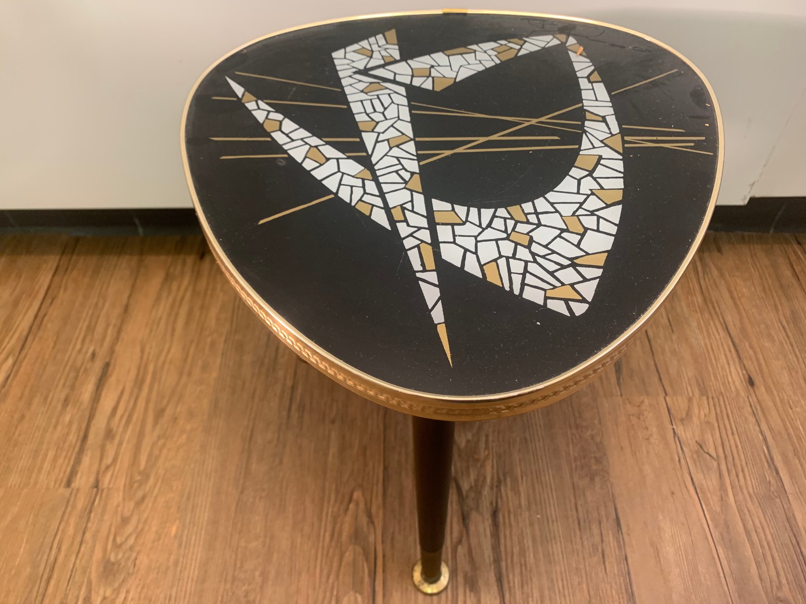 Kidney-Shaped Flower Table or Plant Stand, 1950s for sale at Pamono
