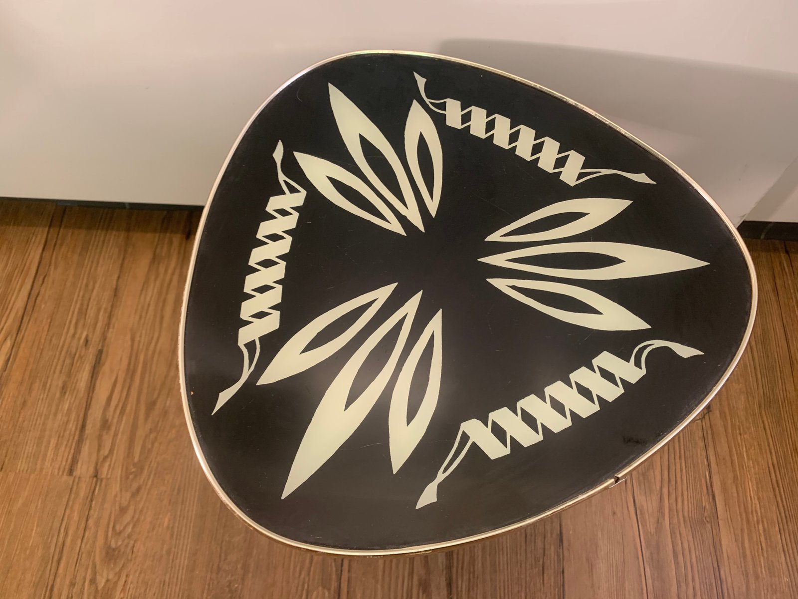 Kidney-Shaped Flower Table or Plant Stand, 1950s for sale at Pamono