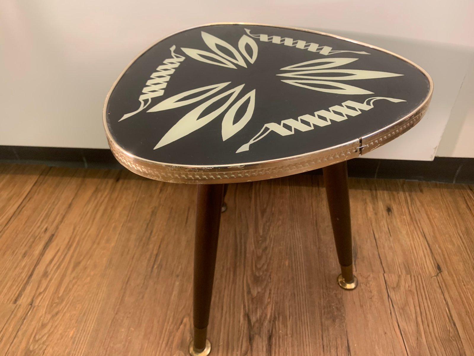 Kidney-Shaped Flower Table or Plant Stand, 1950s for sale at Pamono