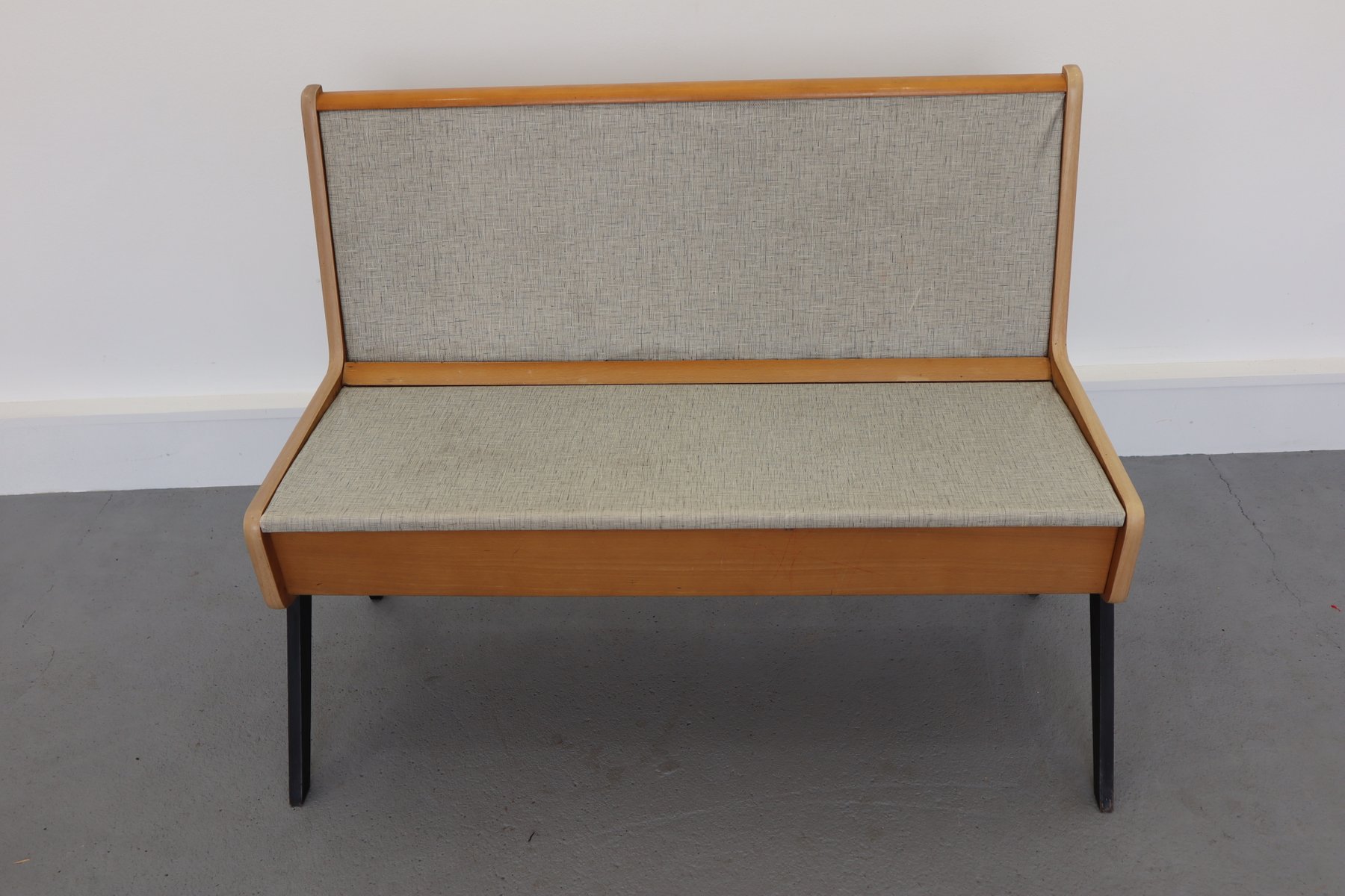 Mid-Century German Bench from EKA Wohnmobel, 1960s for sale at Pamono