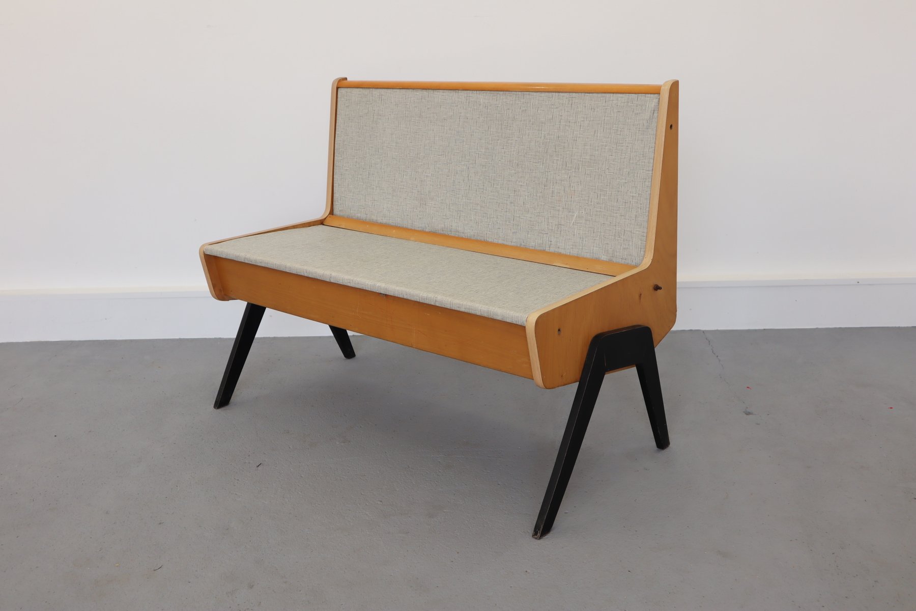 Mid-Century German Bench from EKA Wohnmobel, 1960s for sale at Pamono