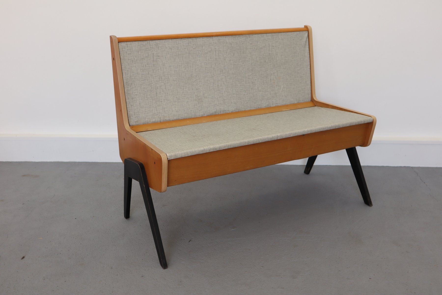 Mid-Century German Bench from EKA Wohnmobel, 1960s for sale at Pamono