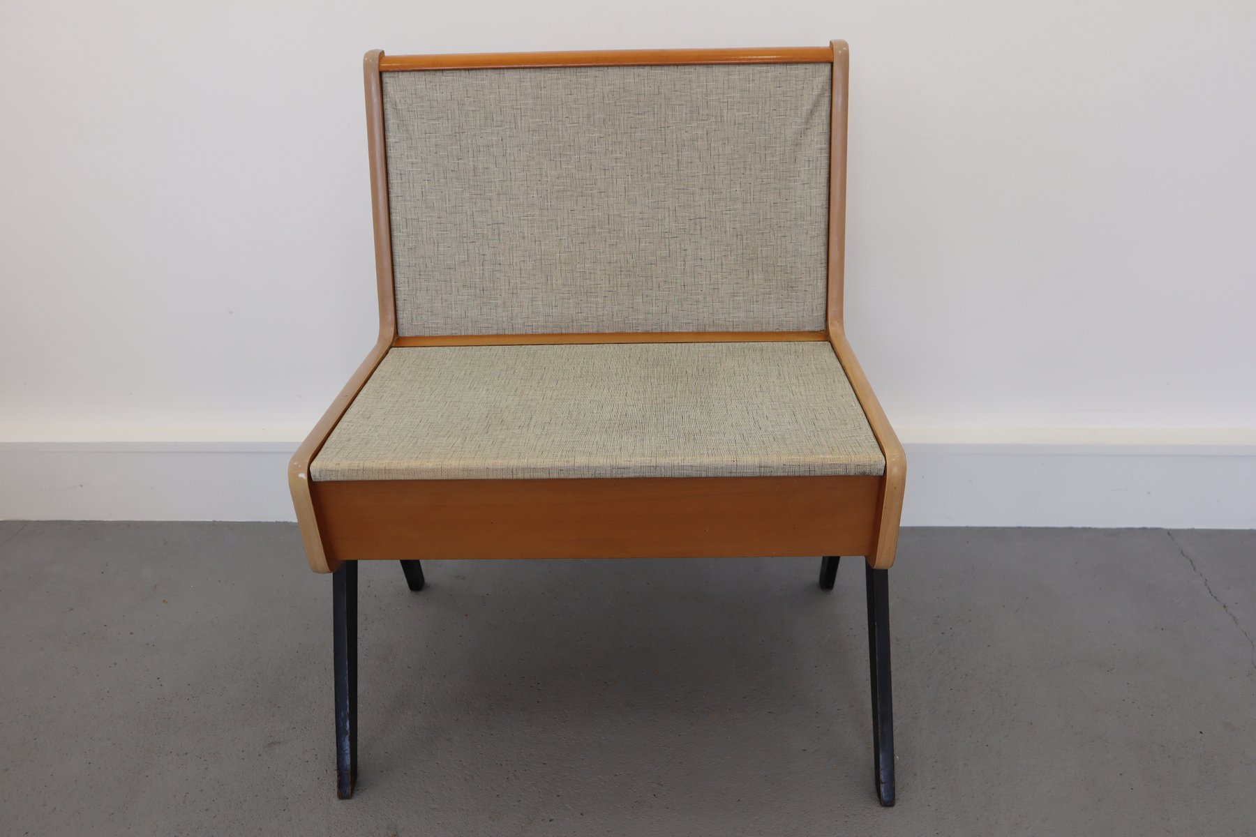 Mid-Century German Bench from EKA Wohnmobel, 1960s for sale at Pamono