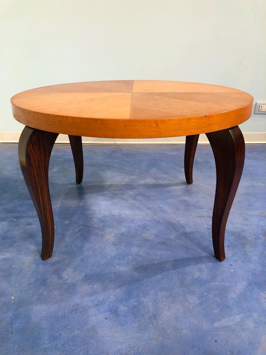 Art Deco French Coffee Table, 1940s for sale at Pamono