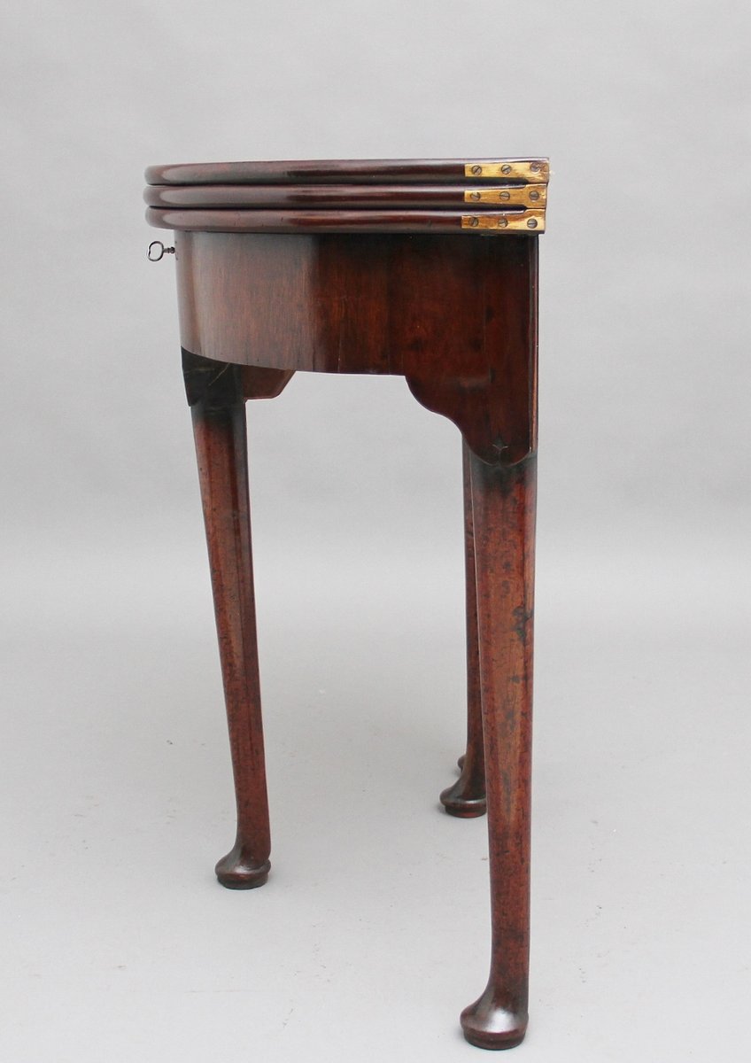 18th Century Mahogany Triple Top Game Table for sale at Pamono