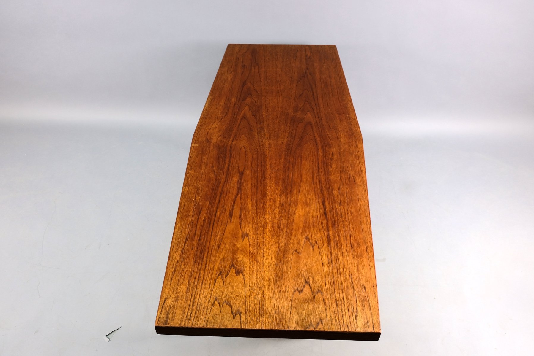 Table Basse Trapézoïdale Vintage en Teck, Allemagne, 1960s en vente sur ...