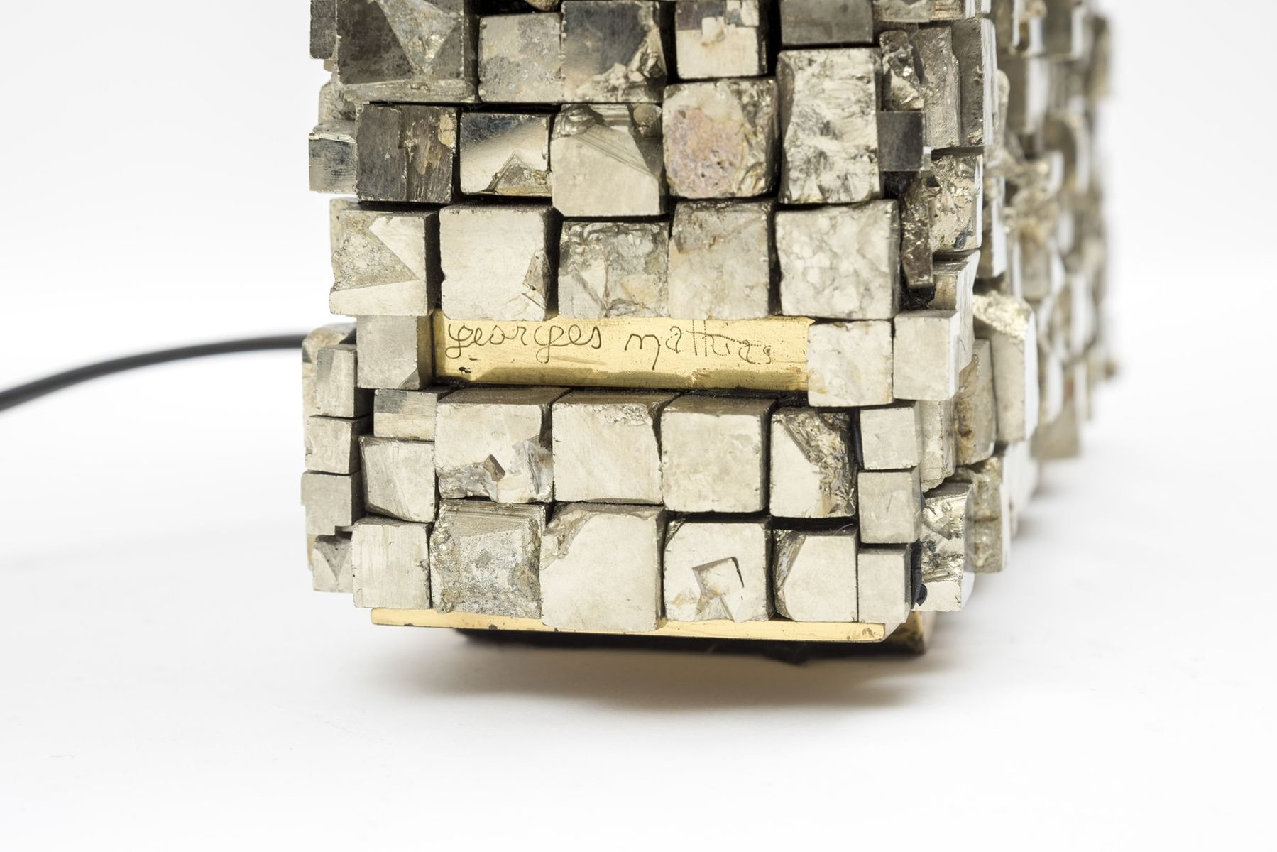 Pyrite Table Lamp by Georges Mathias, 1970s for sale at Pamono