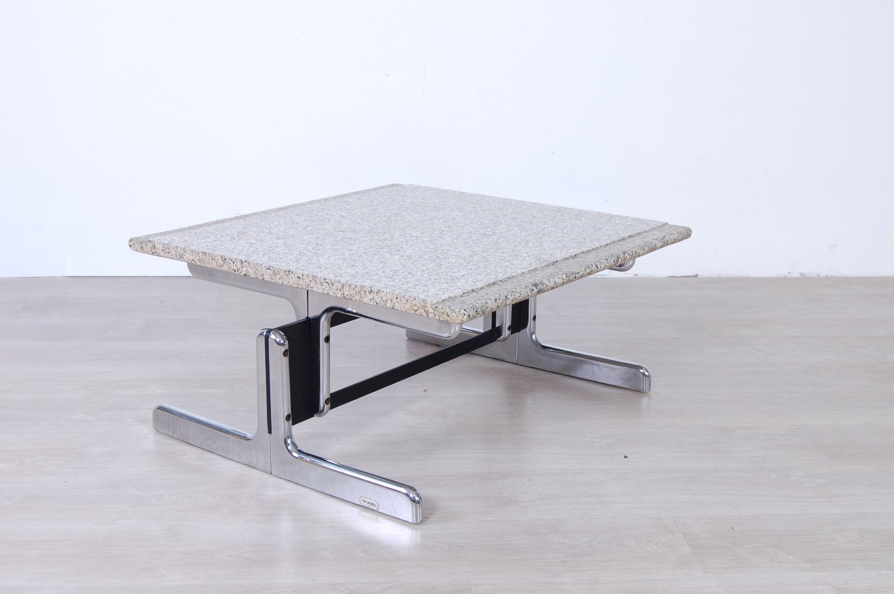 Steel and Granite Coffee Tables by Ammannati & Vitelli for Bruno ...