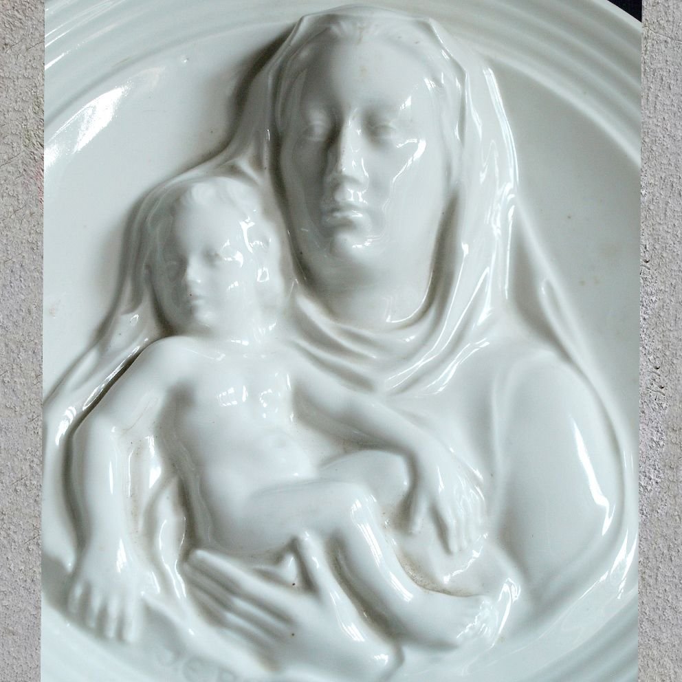 Madonna with Child by Emile Jacob Born, 1890s for sale at Pamono