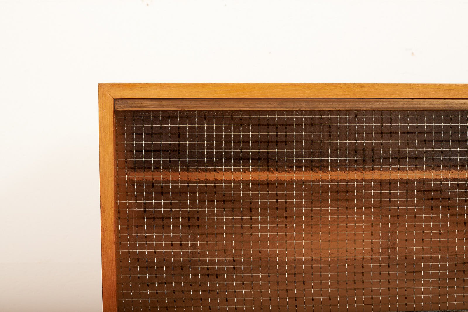 Mid-Century Swiss Black Lacquered Solid Wood and Elm Veneer Highboard ...