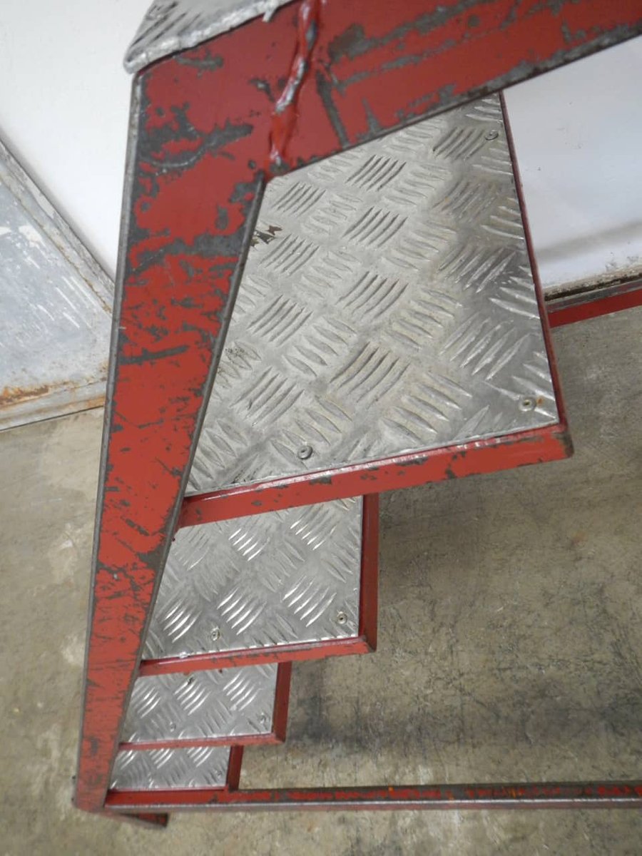 Italian Iron Step Ladder, 1970s for sale at Pamono