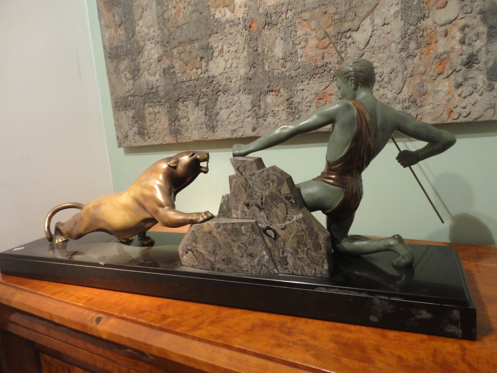Art Deco Bronze Sculpture by Brault, 1920s for sale at Pamono