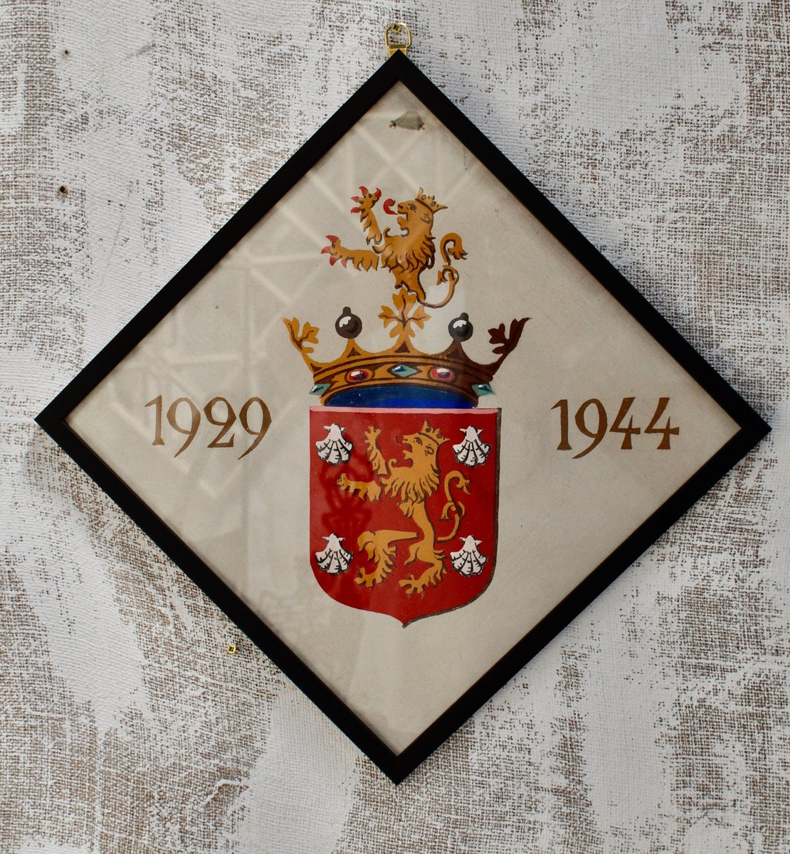 Large Vintage College Parchment, 1944 for sale at Pamono