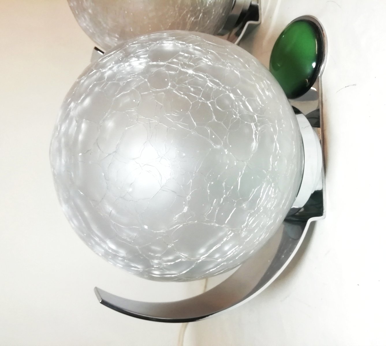 Tulip Murano Glass Sconces with Broken Effects, 1970s, Set of 2 for ...