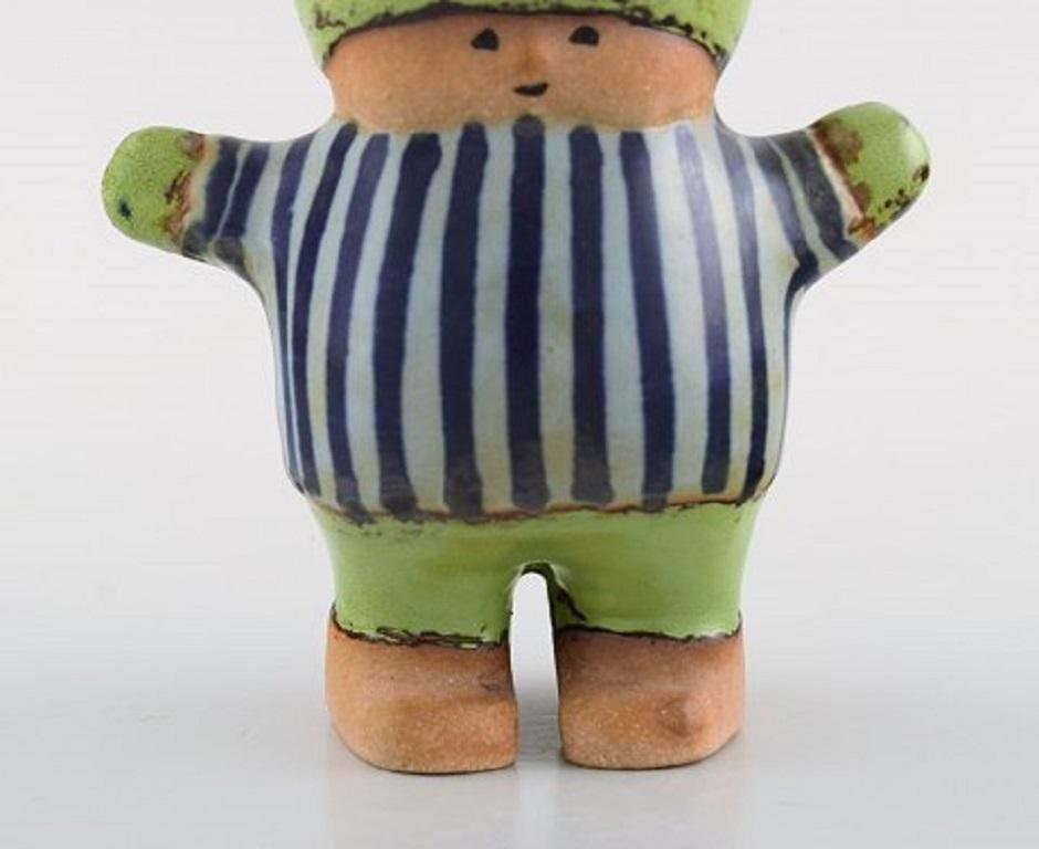 Steingutfigur Kalle von Lisa Larson für Gustavsberg, 1970er bei Pamono ...