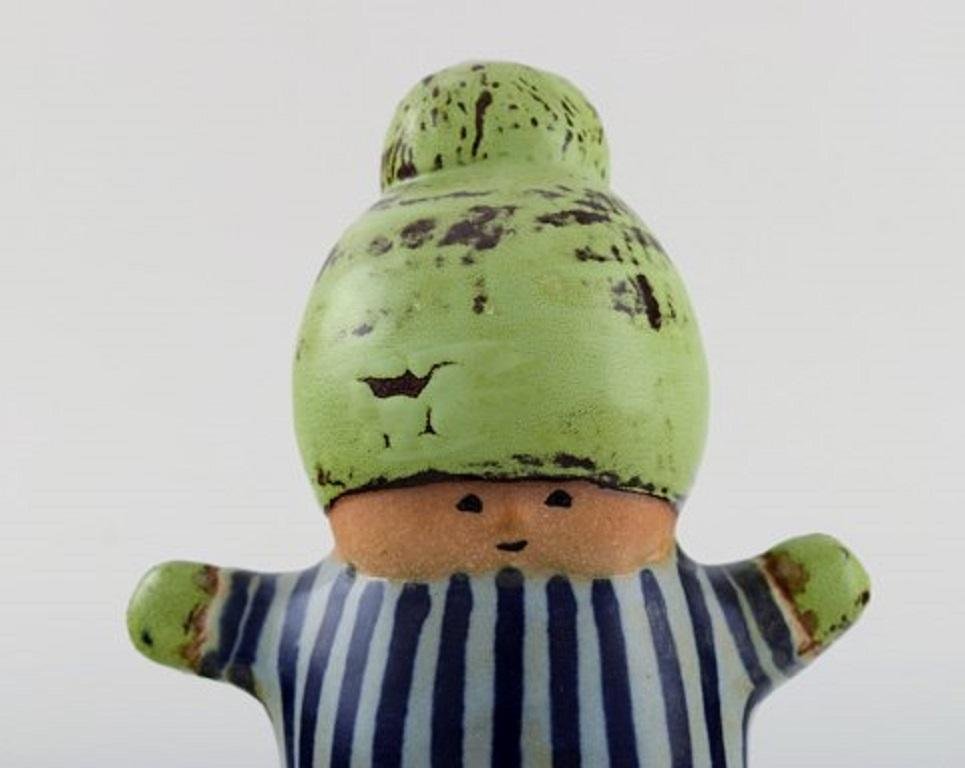 Steingutfigur Kalle von Lisa Larson für Gustavsberg, 1970er bei Pamono ...