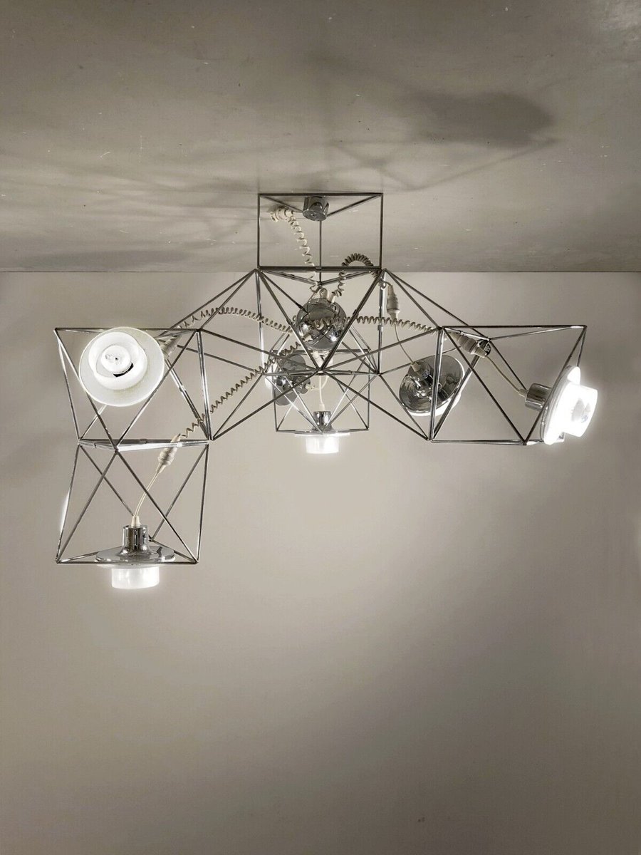 Polyhedra N ° 7043 Suspension Light by Felice Ragazzo for Guzzini ...