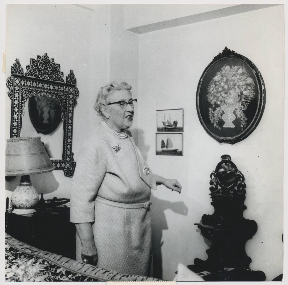 Agatha Christie at Home, 1959 for sale at Pamono