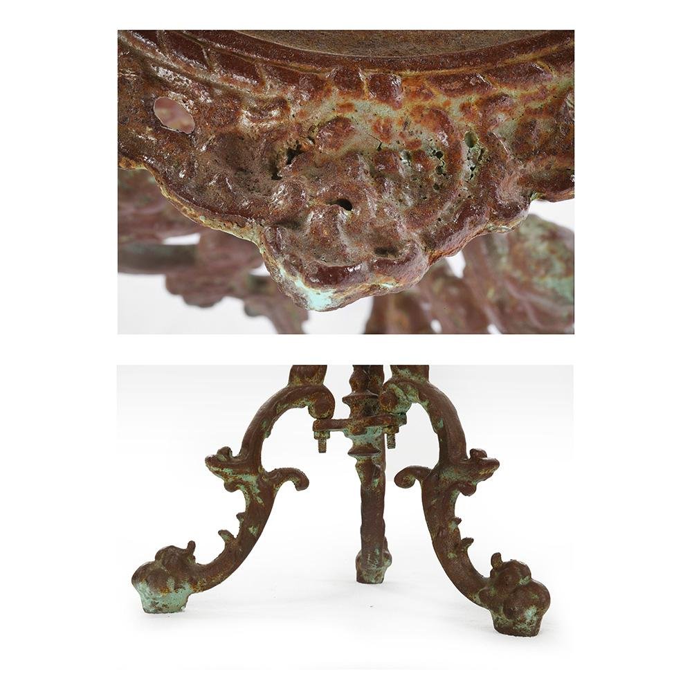 Patinated Cast Iron Bolster for sale at Pamono