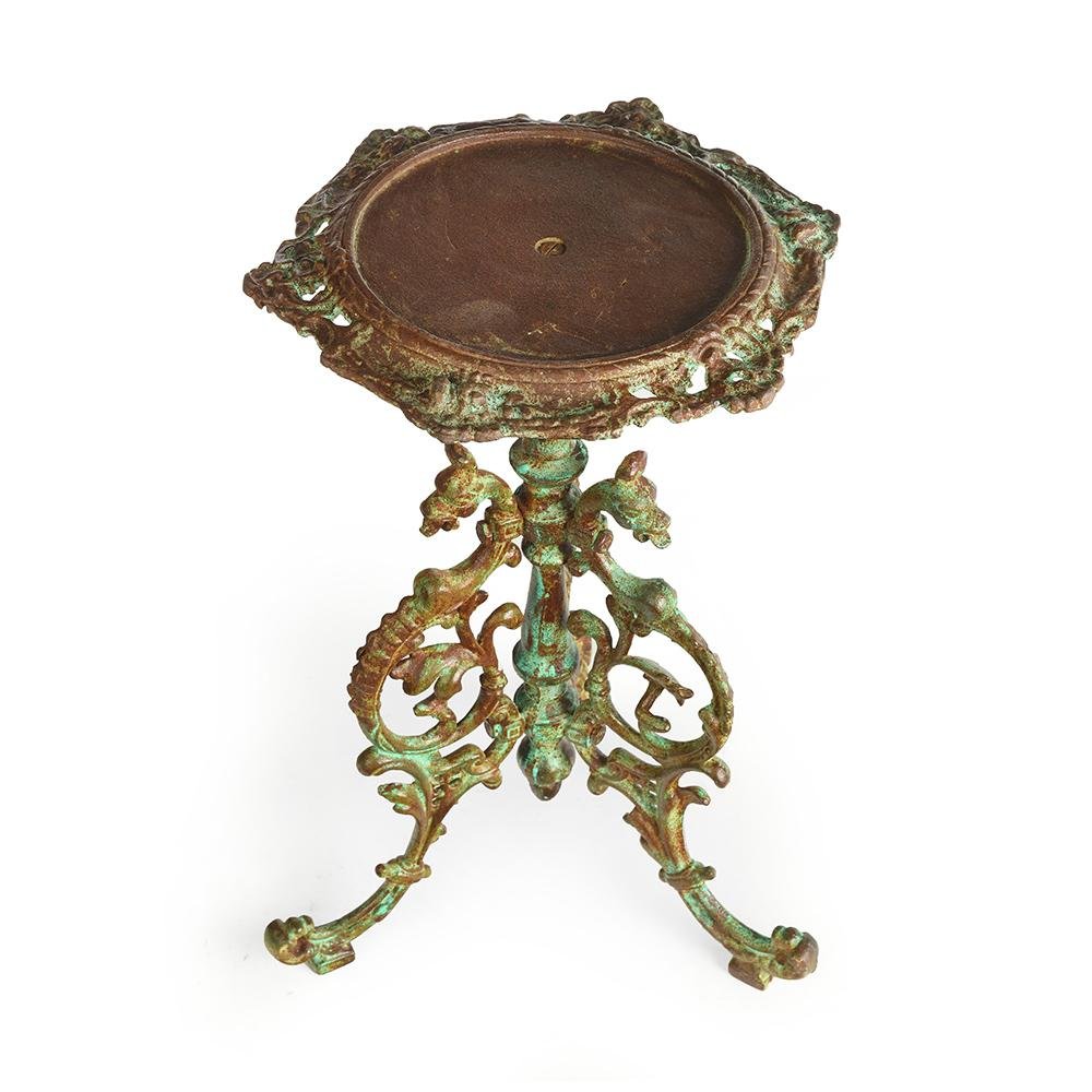 Patinated Cast Iron Bolster for sale at Pamono