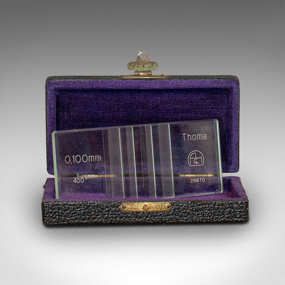 Vintage German Glass Cell Counting Slide from Franke and Heidecke ...