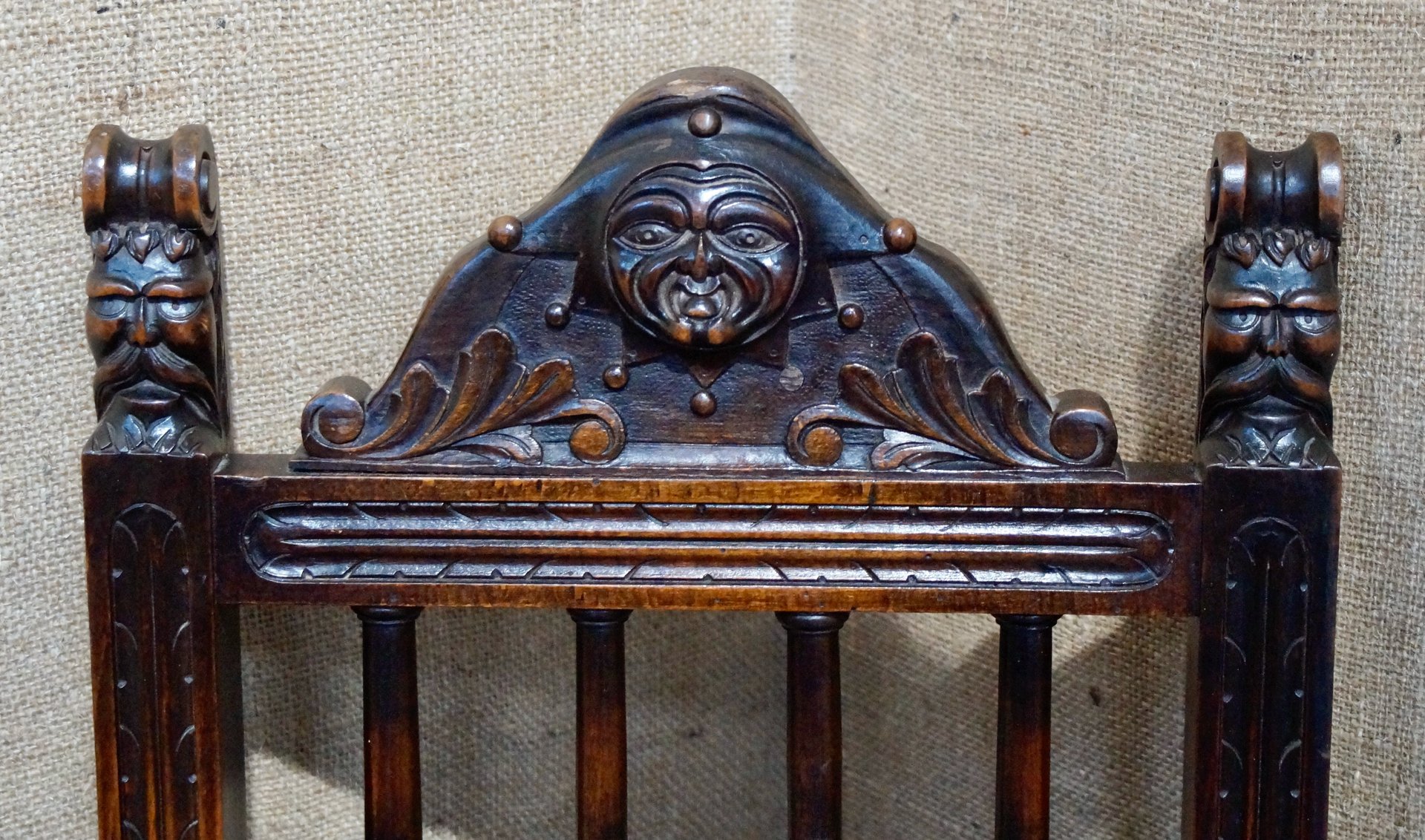 Victorian Spindle Back Armchair for sale at Pamono