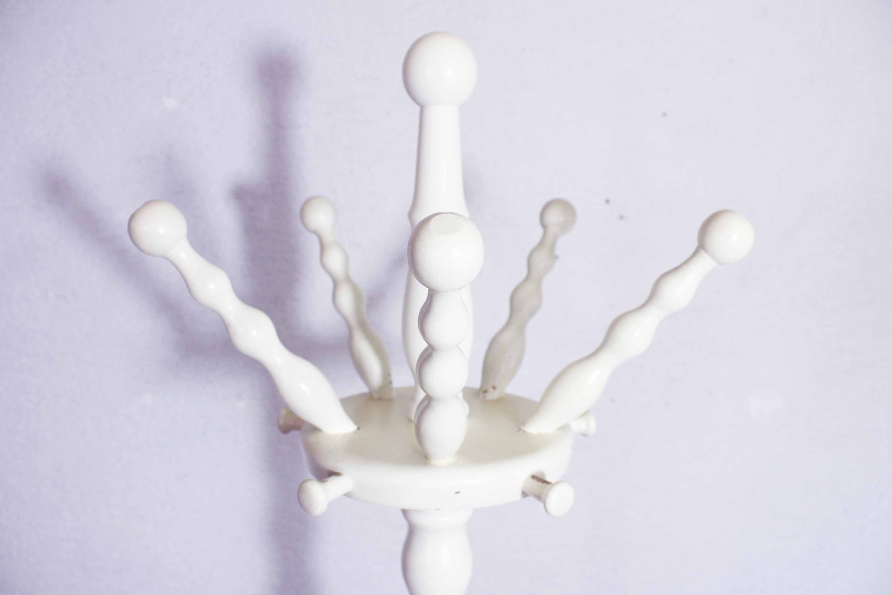 Vintage Solid Wood Coat Rack for sale at Pamono