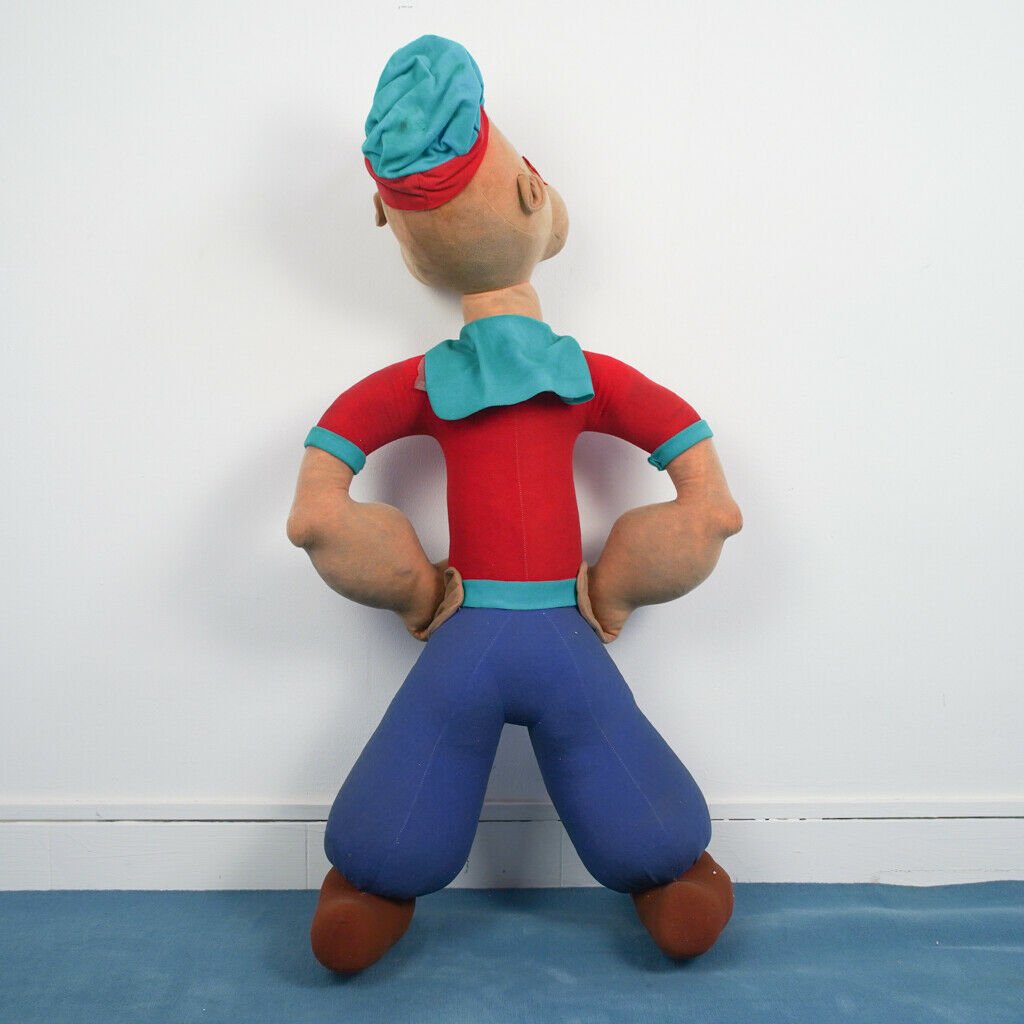 Plush Arm Wrestling Puppet Toy, 1960s for sale at Pamono