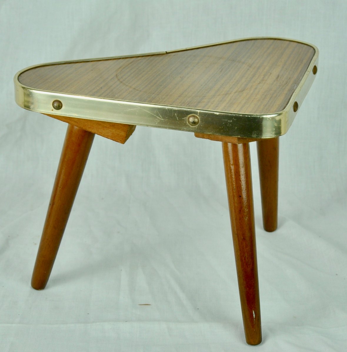 German Heart-Shaped Side Table, 1950s for sale at Pamono