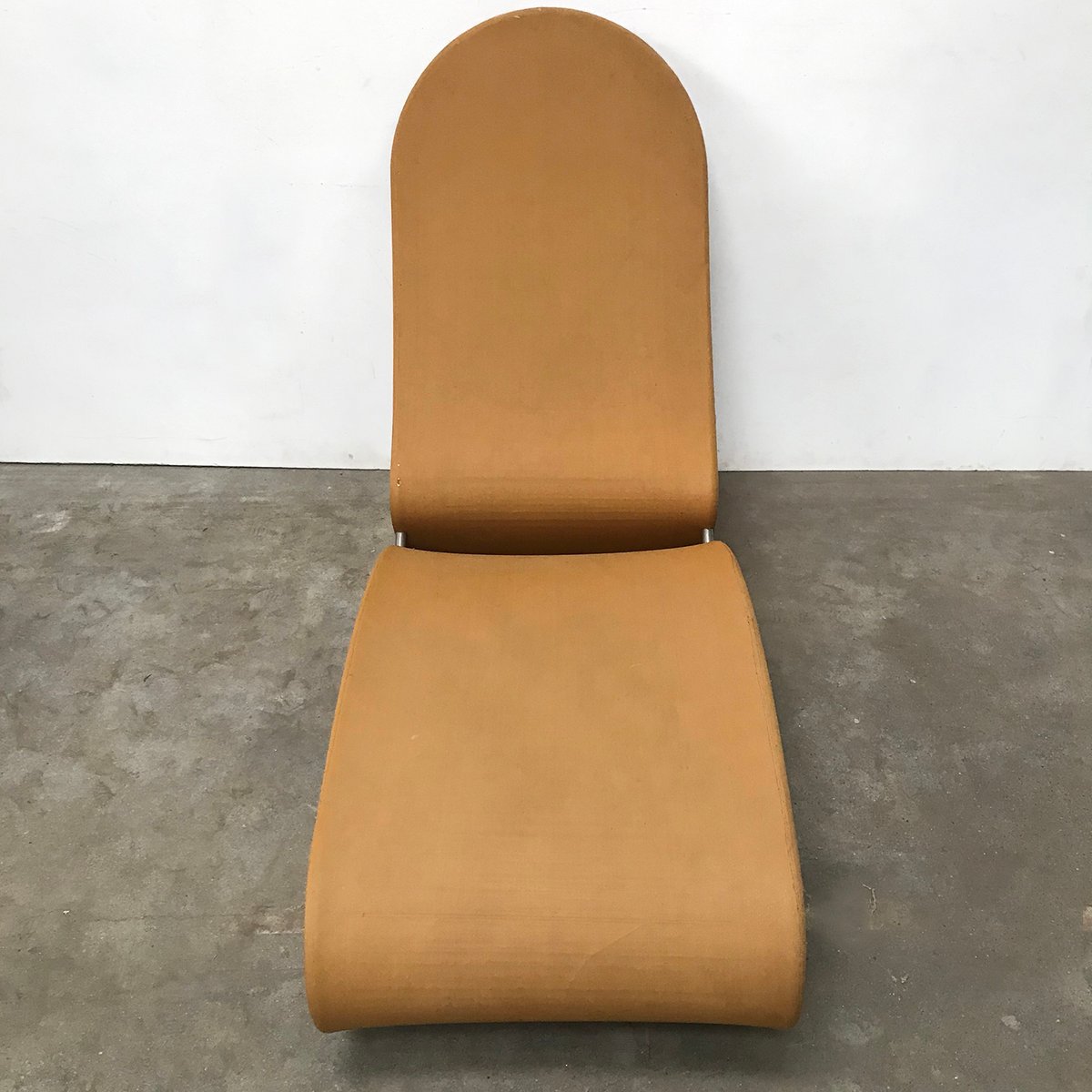 Ochre Fabric Series 1-2-3 Chaise Lounge by Verner Panton, 1970s for ...