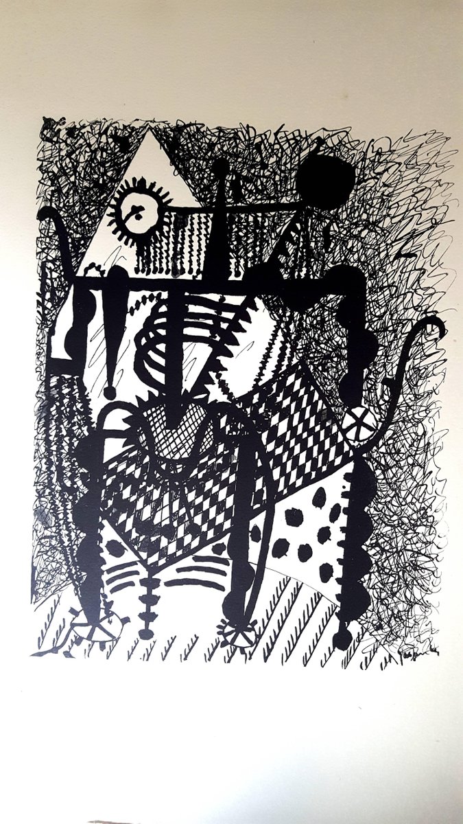 Pablo Picasso After Helene Chez Archimede Wood Engraving 1955 For