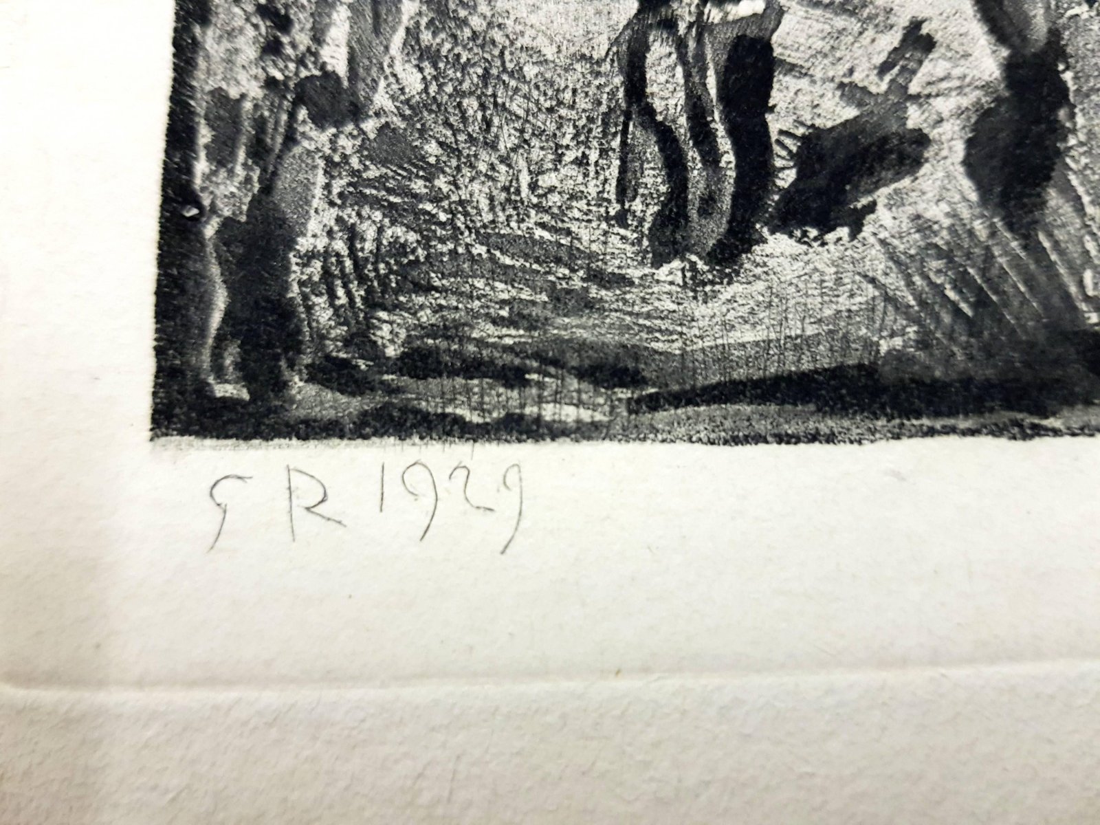 Georges Rouault - Original Engraving - Ubu the King 1929 for sale at Pamono