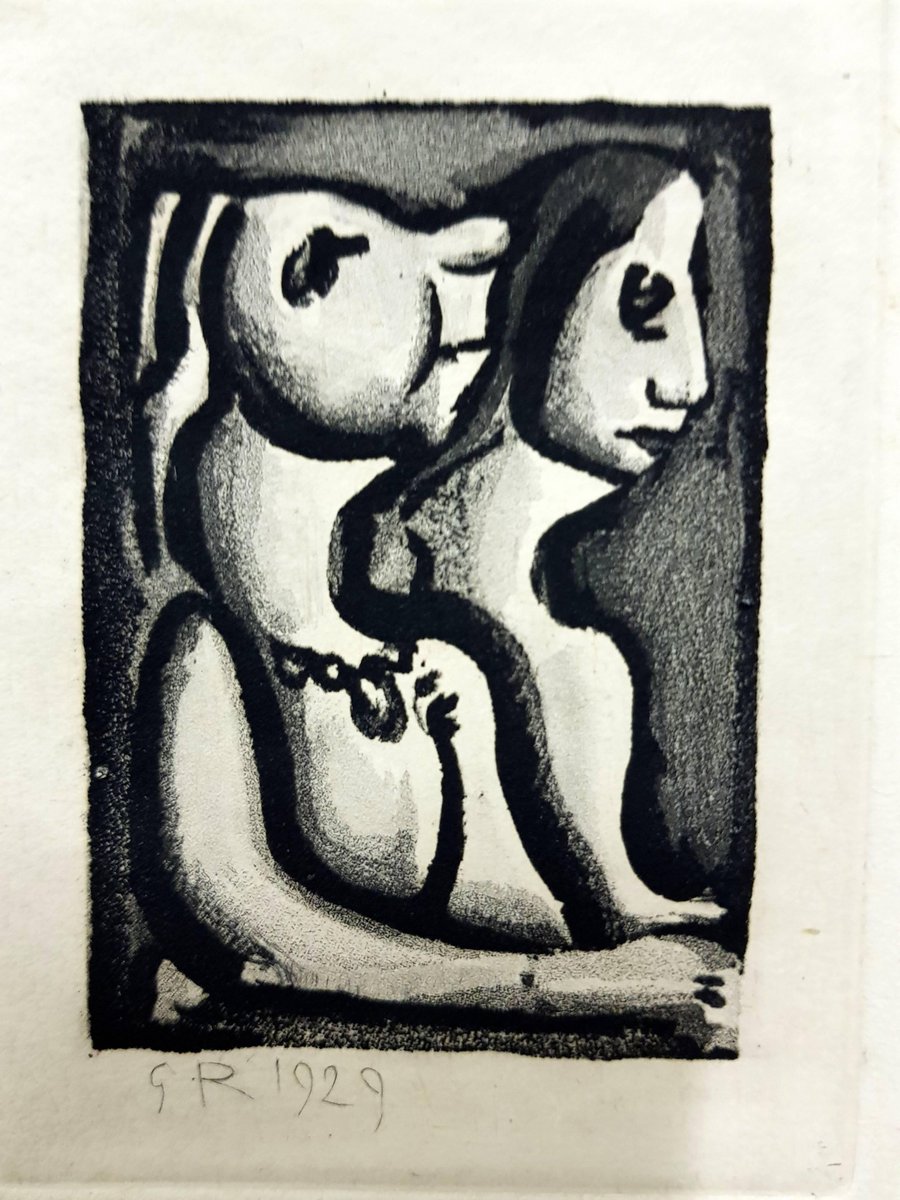 Georges Rouault - Original Engraving - Ubu the King 1929 for sale at Pamono