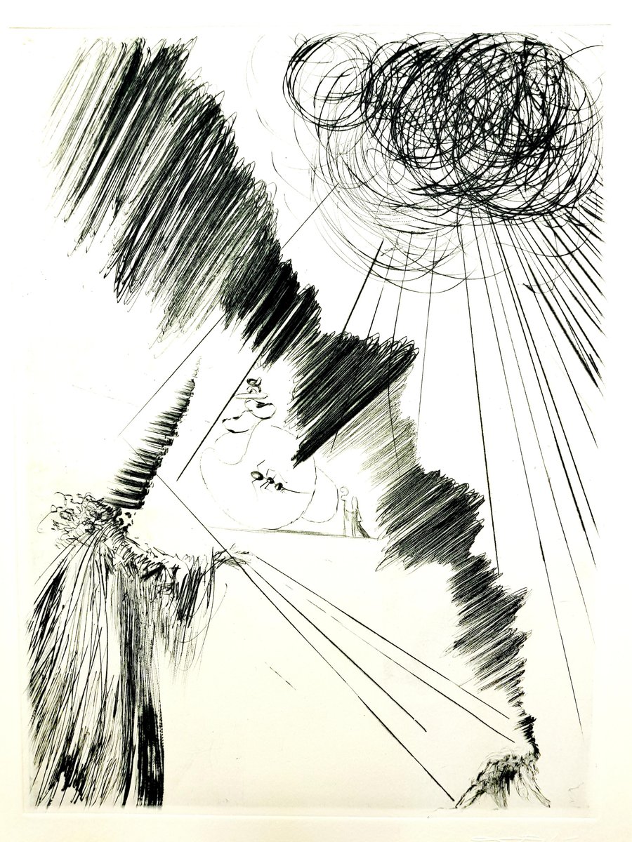 Salvador Dali - Magician - Original Etching 1969 for sale at Pamono