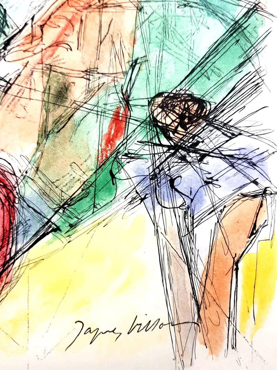 Jacques Villon, Flowers, 1955, Lithograph for sale at Pamono