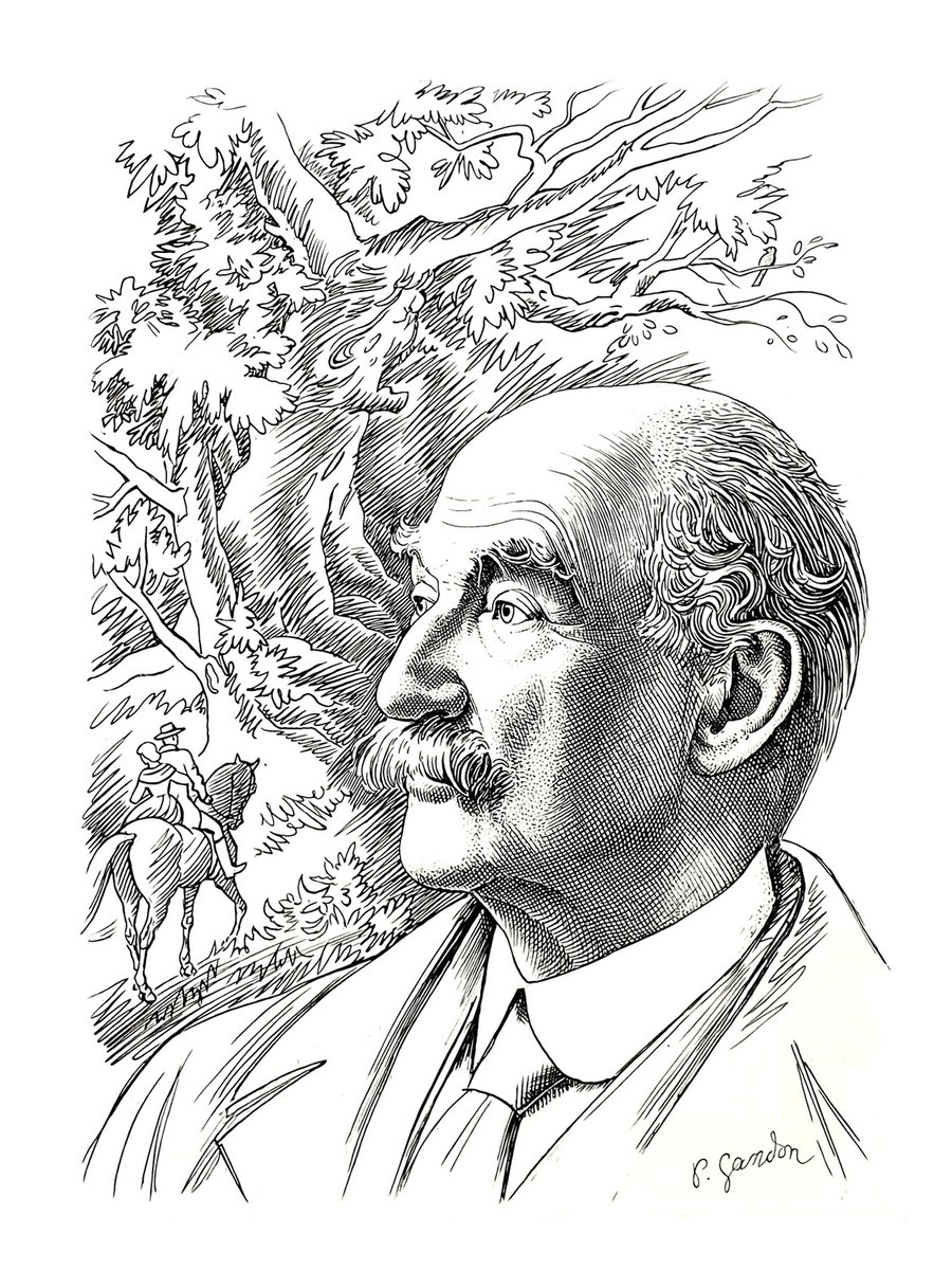 Pierre Gandon - Portrait - Original Lithograph 1956 for sale at Pamono