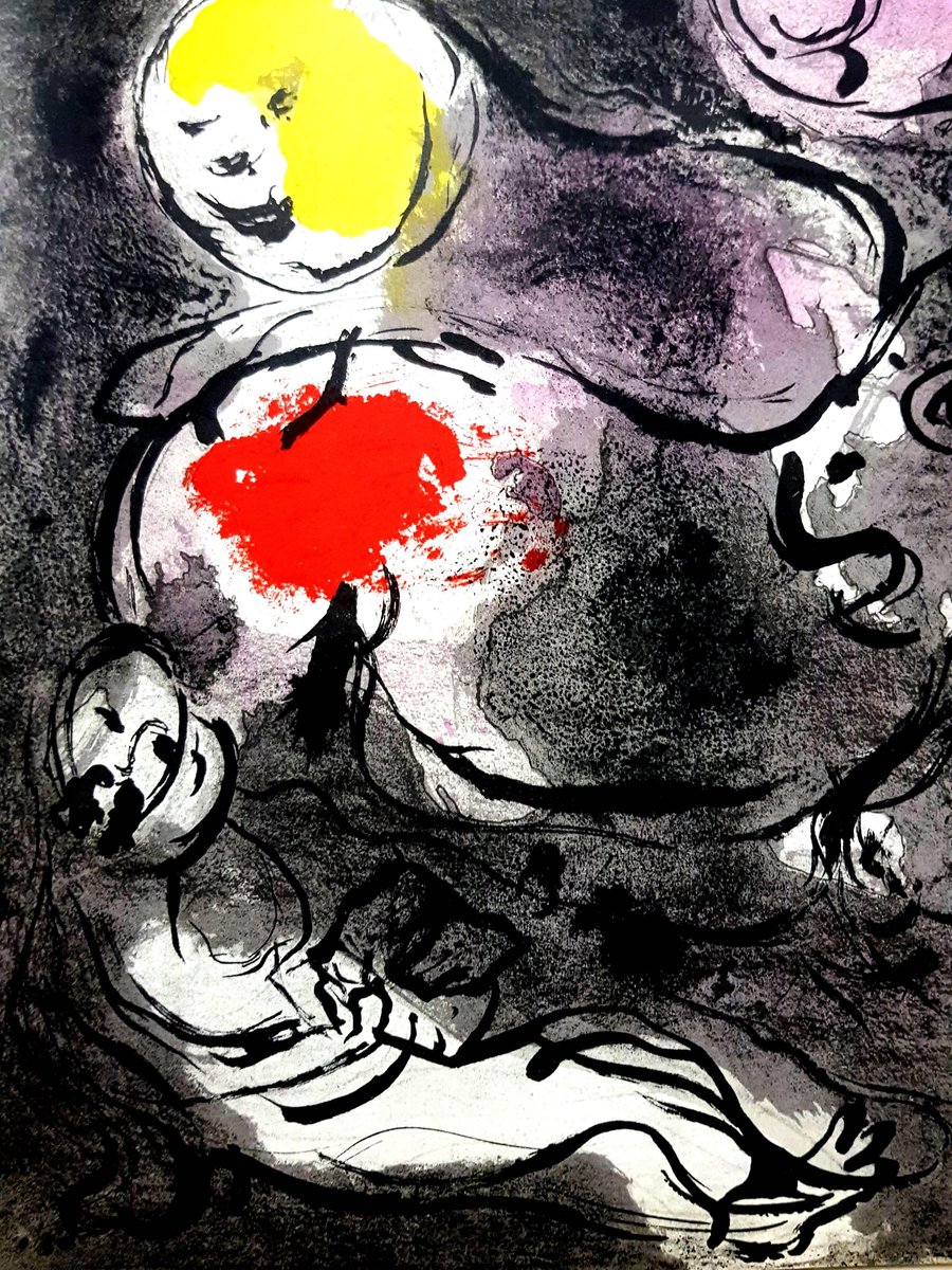 Marc Chagall - The Bible - Original Lithograph 1956 for sale at Pamono