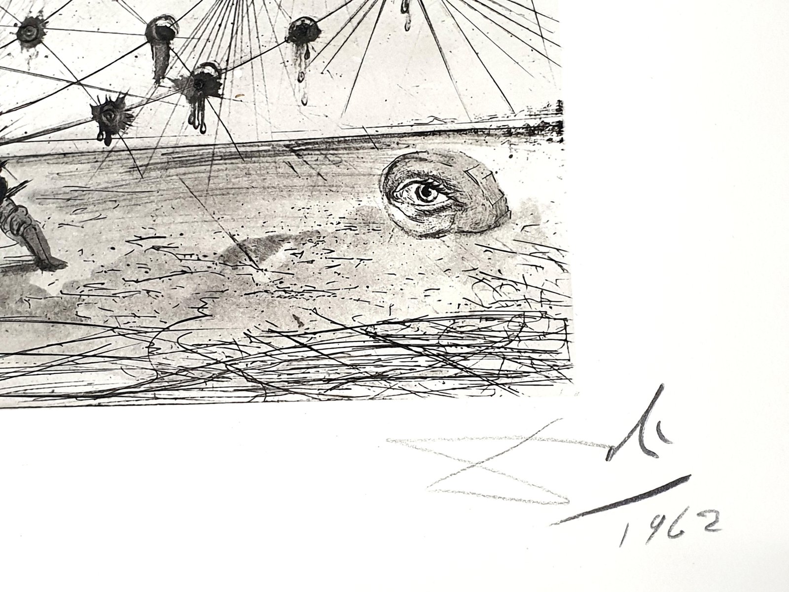Salvador Dali - Argus - Original Etching 1962 for sale at Pamono