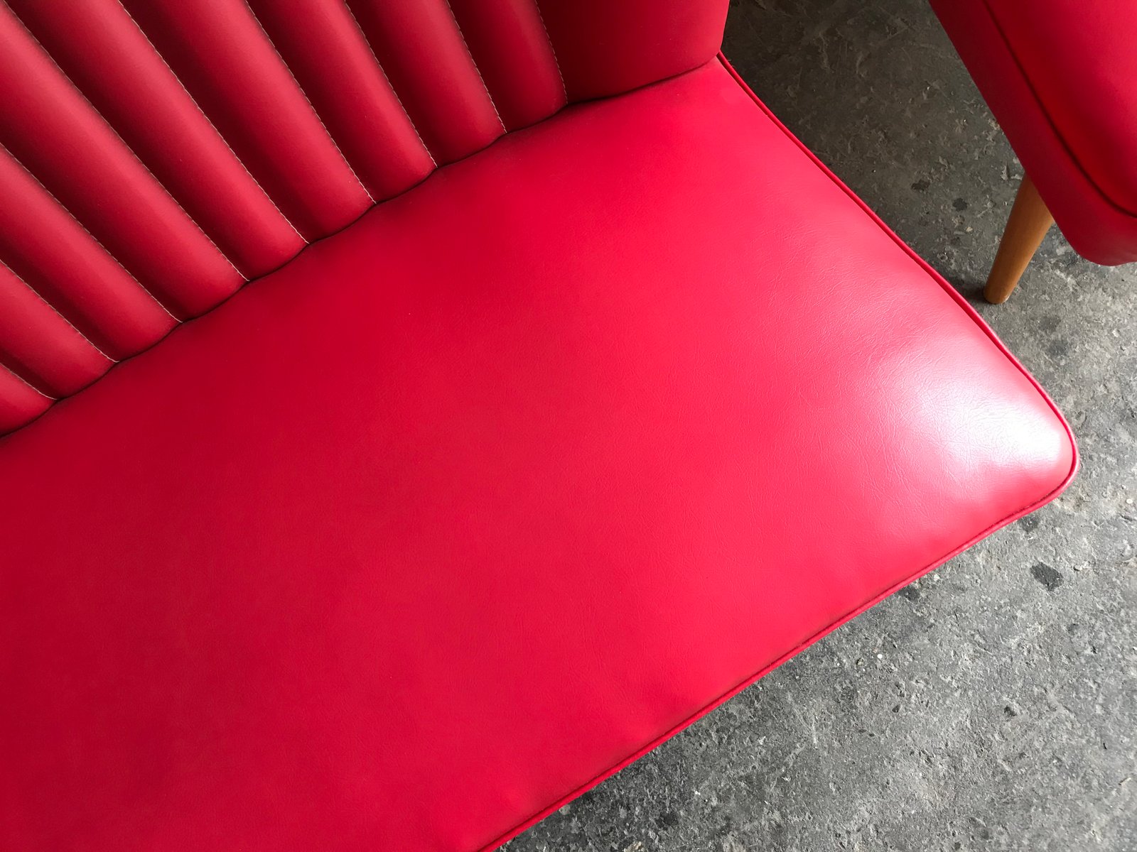 Mid-Century Hungarian Vinyl Living Room Set, 1960s, Set of 3 for sale ...