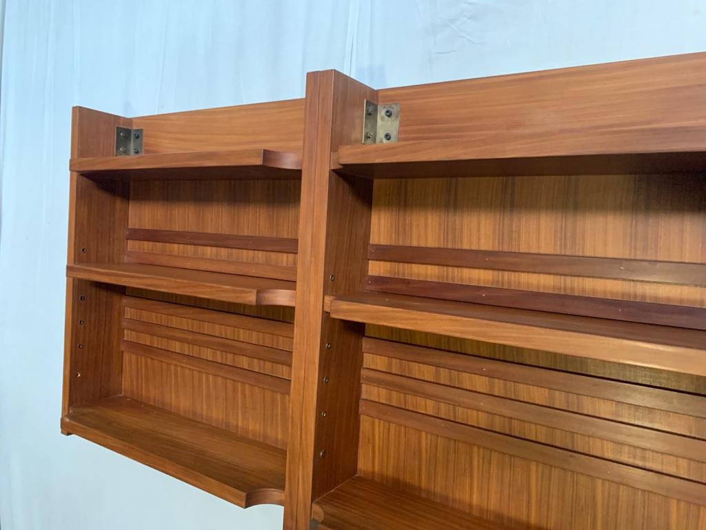 Small Teak Bookcase, 1970s for sale at Pamono