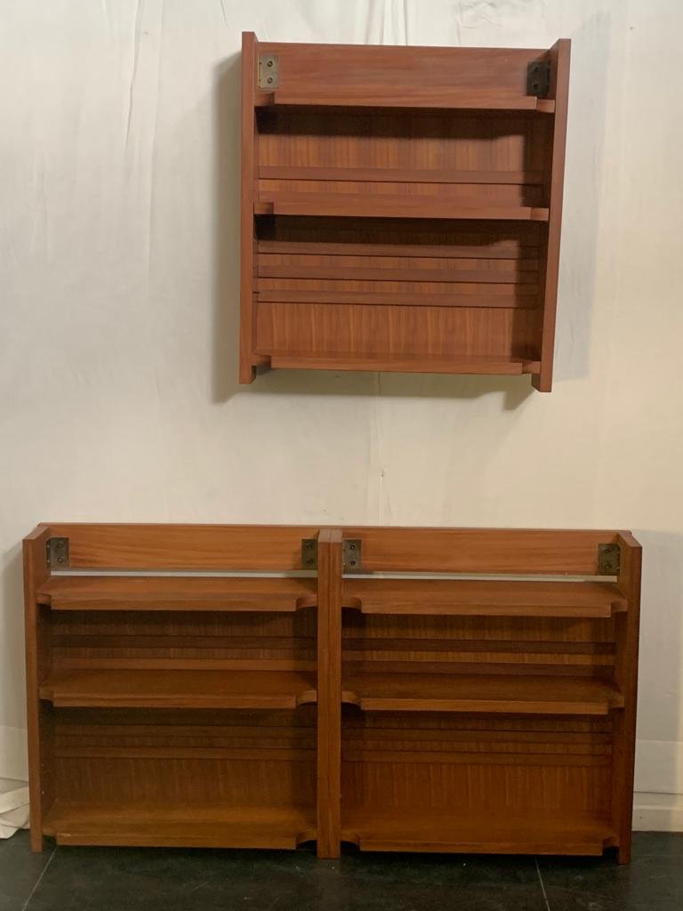 Small Teak Bookcase, 1970s for sale at Pamono